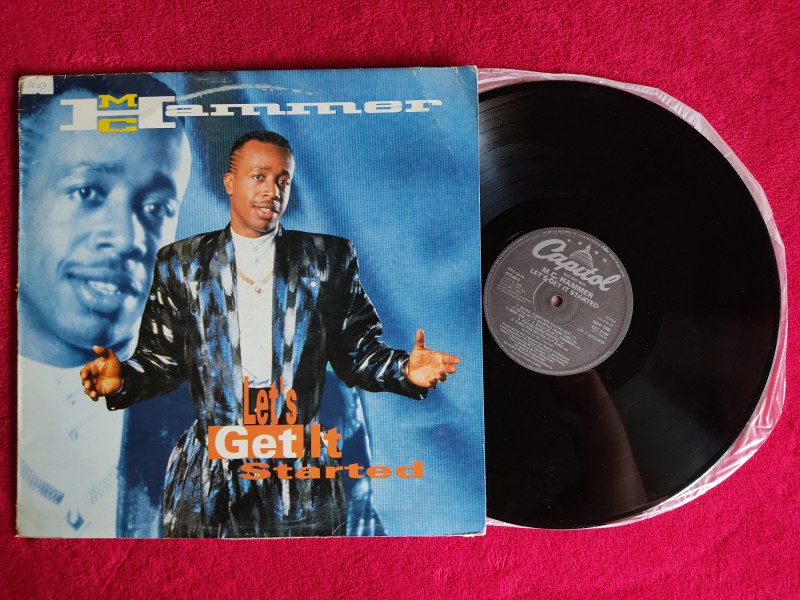 MC Hammer - Let`s Get It Started / vinil: 5/5- om