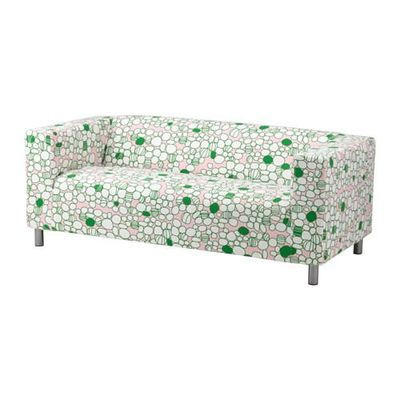 Sofa sa tri sedista, sofa cover 2-local - Marehill pink / green
