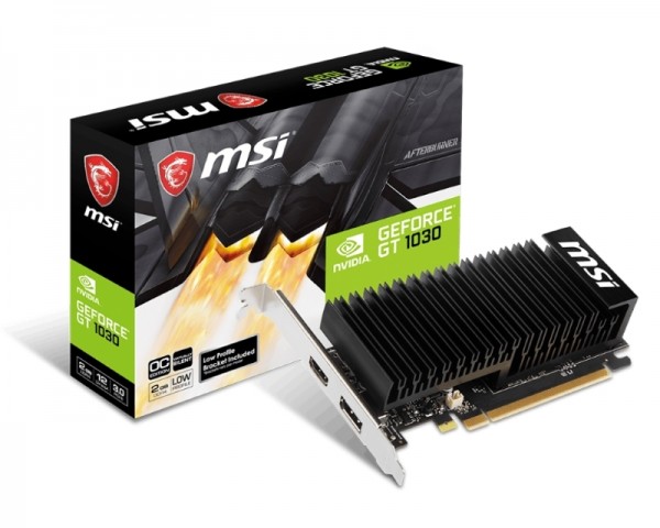 MSI nVidia GeForce GT 1030 2GB 64bit GT 1030 2GHD4 LP OC