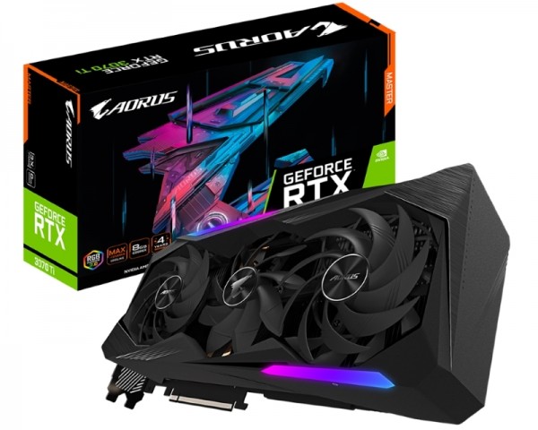 GIGABYTE nVidia GeForce RTX 3070 Ti AORUS 8GB 256bit GV-N307TAORUS M-8GD rev 1.0