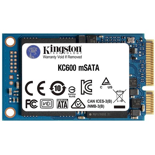 Kingston 256GB KC600 mSATA SSD