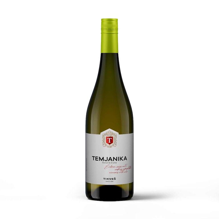 Tikveš Tamjanika Classic belo vino 0,75l