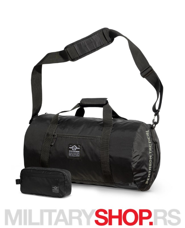 Vojnička torba crna Pentagon Duffle Bag