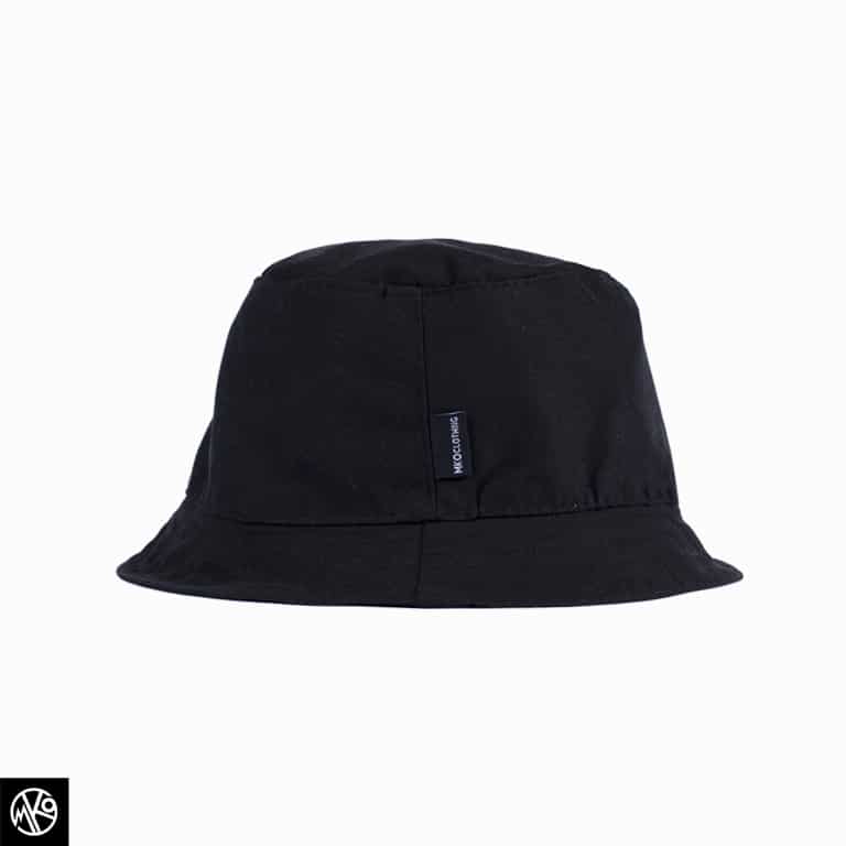 Black bucket hat