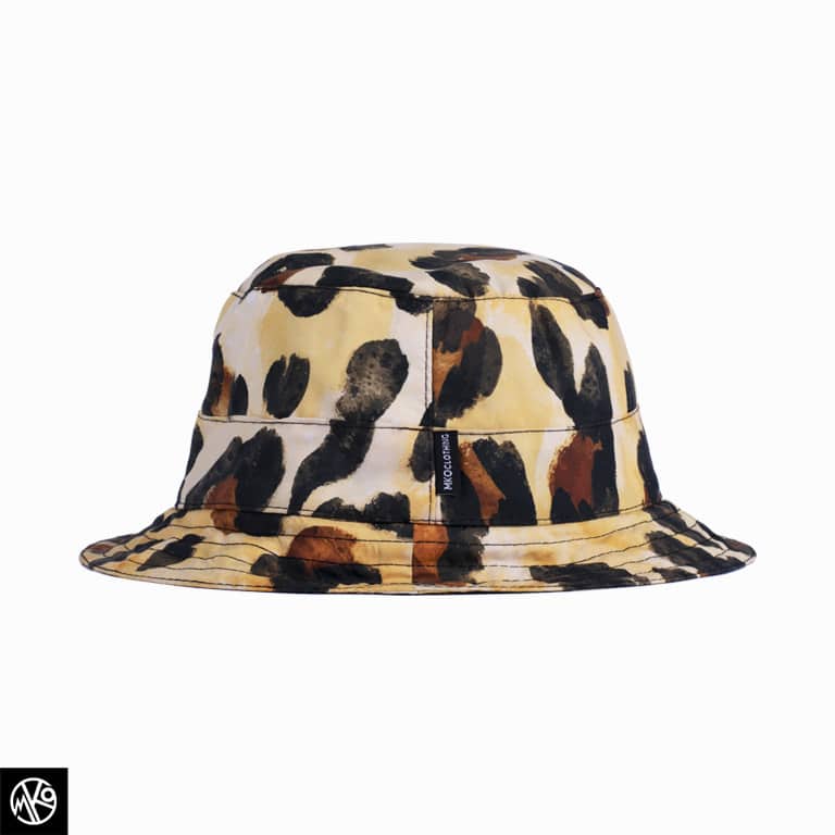 Leopard bucket hat