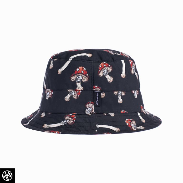 Mushrooms bucket hat