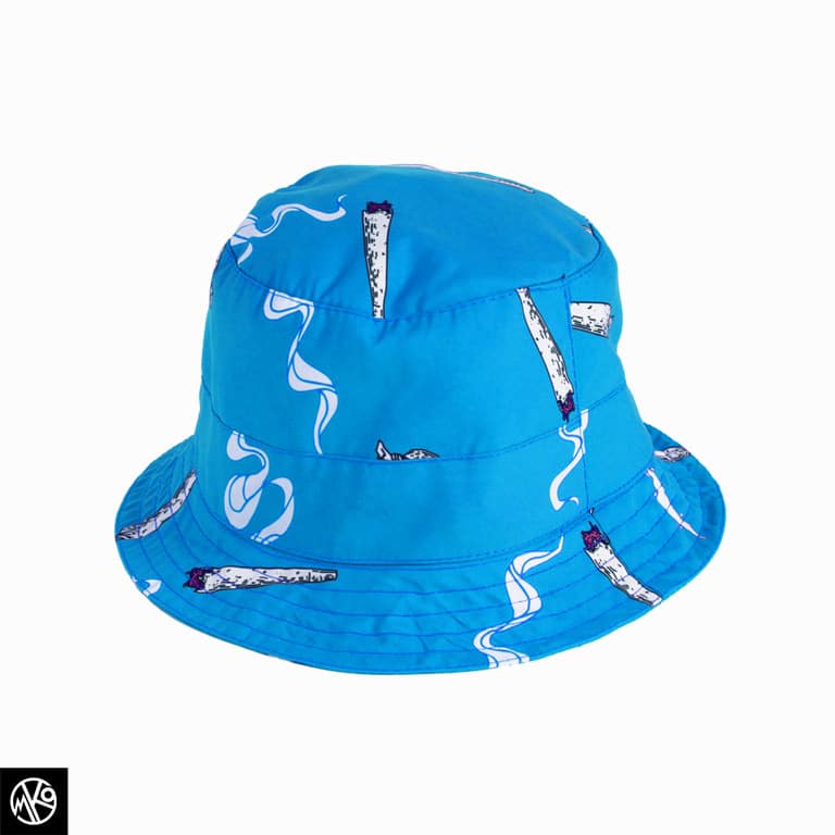 Smoke Blue bucket hat