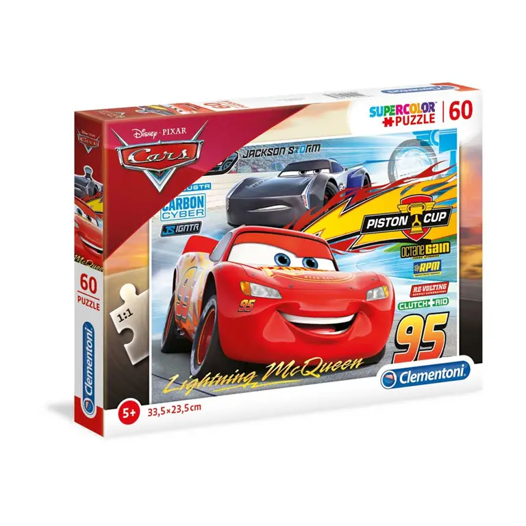 Clementoni CL26973 PUZZLE 60 SC CARS