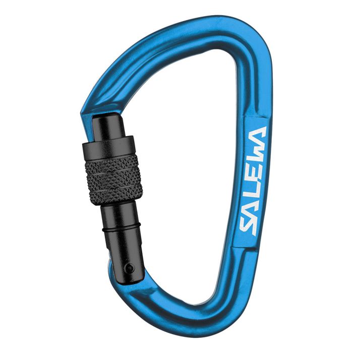 KARABINER SALEWA HOT G3 SCREW blue