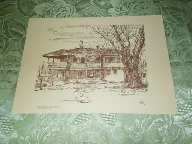 Stari Nis - Hristodulova kuca - 40x28 cm