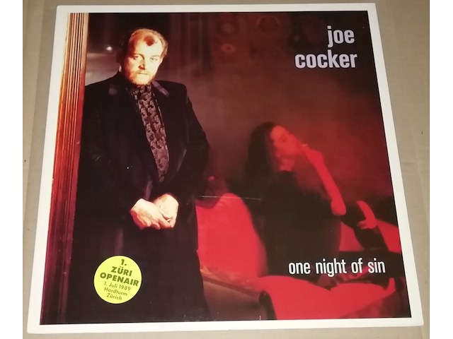 Joe Cocker – One Night Of Sin (LP), GERMANY