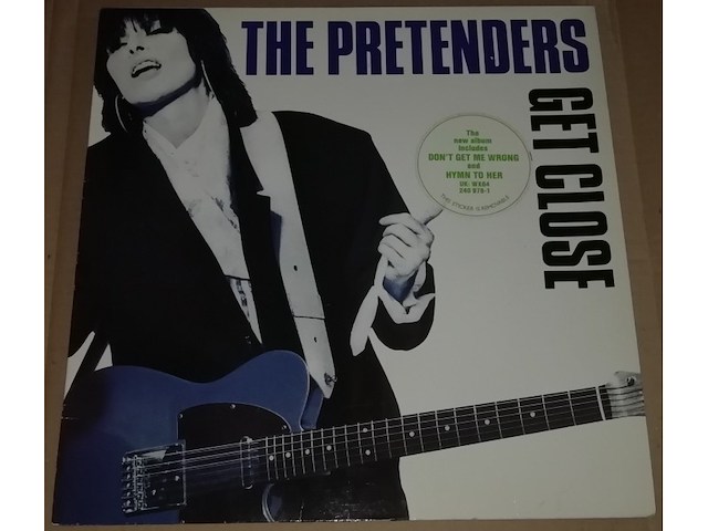 Pretenders, The ‎– Get Close (LP), GERMANY PRESS