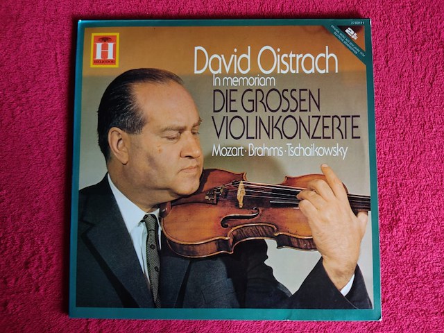 David Oistrach ‎– In Memoriam Die Grossen - 2 LP