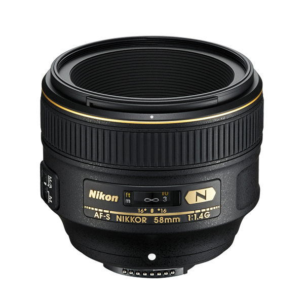 Nikon AF-S 58mm f/1.4G N