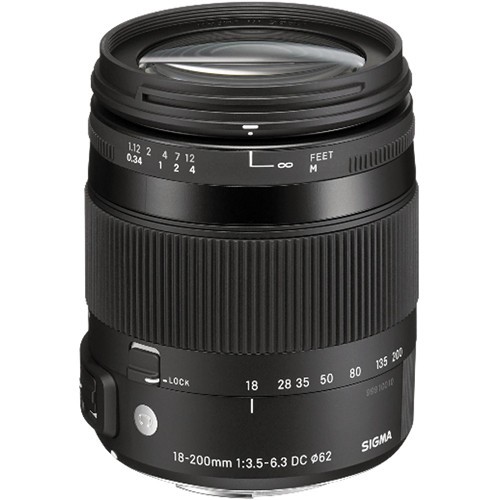 Sigma 18-200 f/3.5-6.3 DC Macro OS HSM C za Canon, Nikon
