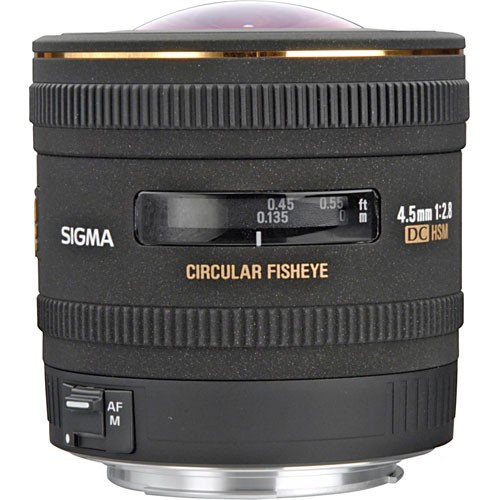 Sigma 4.5mm f/2.8 EX DC HSM Circular Fisheye za Canon, Nikon