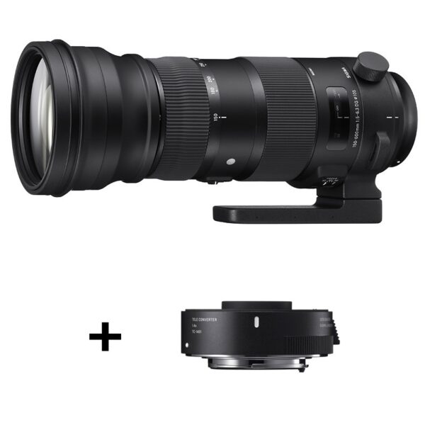 Sigma AF 150-600mm f/5-6.3 S (740) + Tele Converter TC-1401 (879) F/Nikon ili Canon