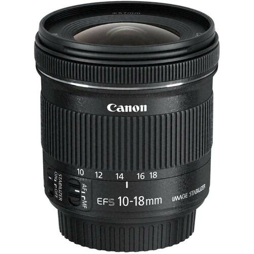 Canon objektiv EF-S 10-18mm F4.5-5.6 IS STM (crop)