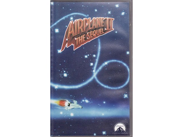 AIRPLANE II THE SEQUEL  - ORIGINALNA VHS KASETA