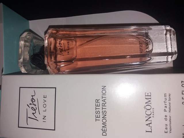 Tresor in love -Lancome-original tester edp 75ml