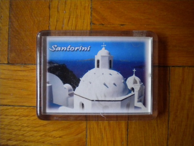 SANTORINI, magnet za frizider