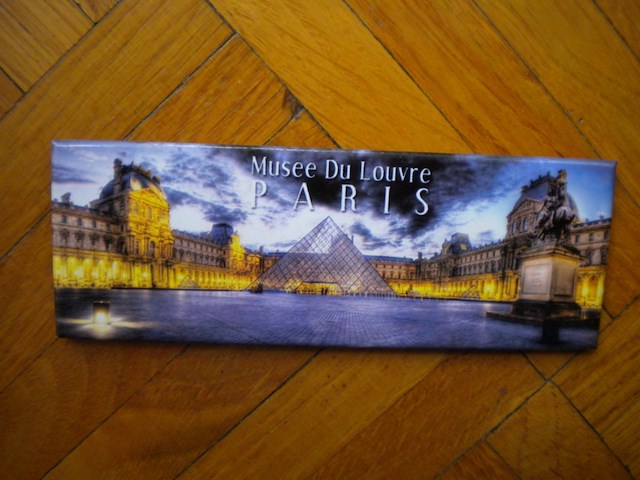 PARIZ PARIS Musee Du Louvre, magnet za frizider