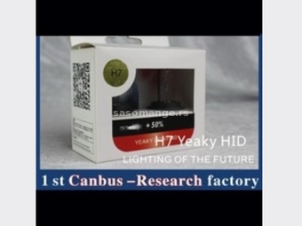 Xenon h7,h1 komlet 5500k hylux &amp; yeaky garancija 3 godine