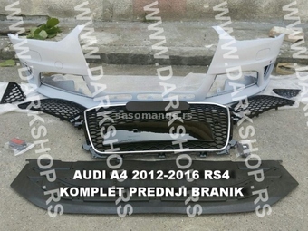 Audi a4 od 2012-2016 rs4 prednji branik/komplet