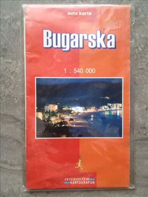 Auto-karta Bugarske - Intersistem