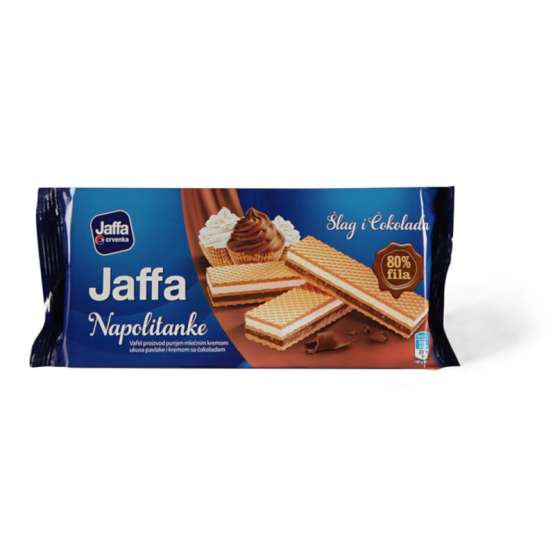 Napolitanka JAFFA šlag Čokolada 187g