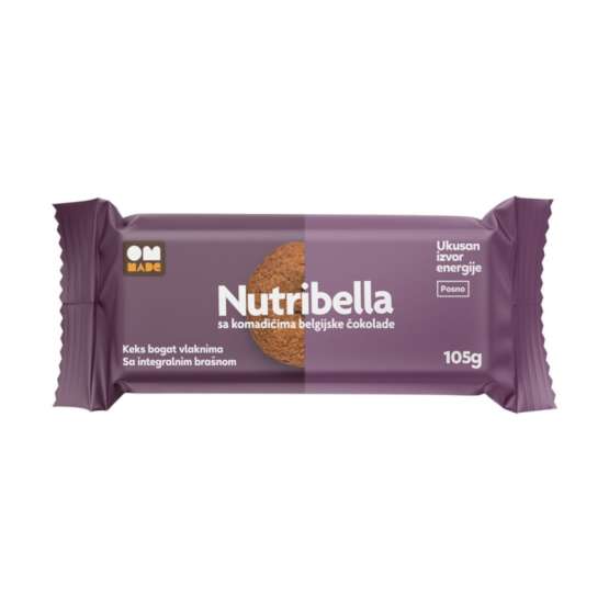 Biskvit sa čokoladom NUTRIBELLA sa belg.čokoladom 105g