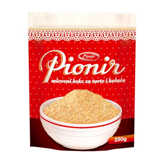 Mleveni keks PIONIR 250g