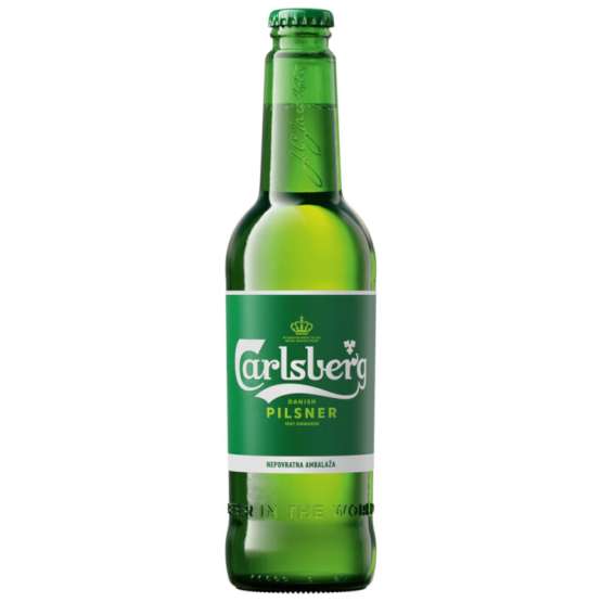 Pivo svetlo CARLSBERG 0,5l nbp