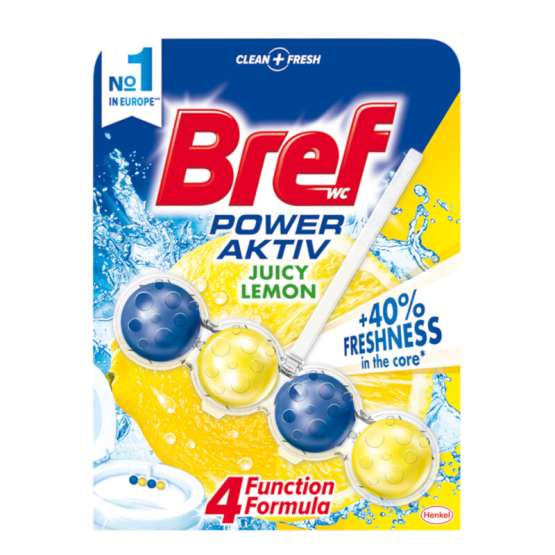 WC osveživač BREF Power Active limon 50g