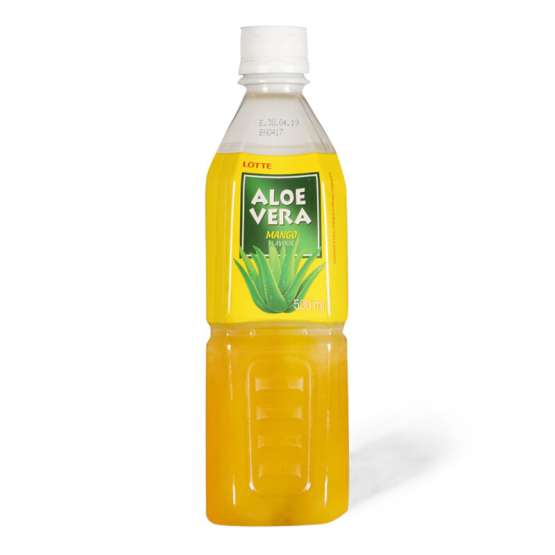 Negazirani sok LOTTE Aloe Vera mango 500ml