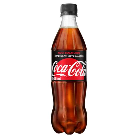 Gazirani sok COCA-COLA ZERO 0.5l