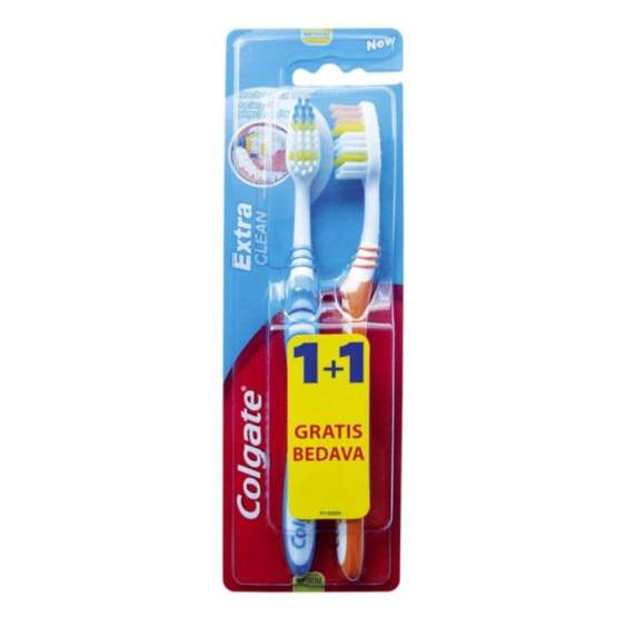 Četkica za zube COLGATE Extra Clean 1+1grat