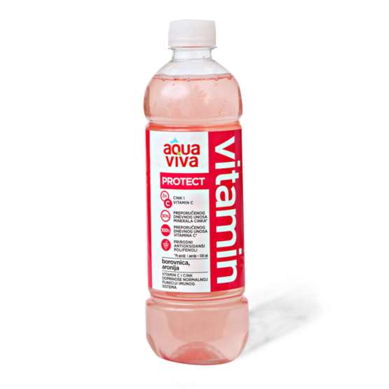 Negazirana voda sa ukusom AQUA VIVA Protect 0.5l