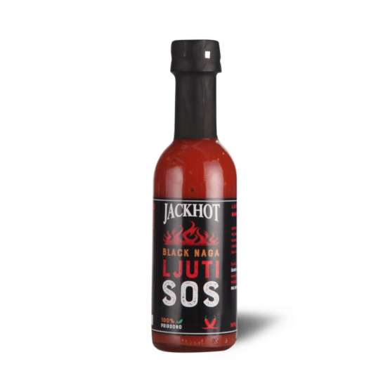 Sos BLACK NAGA JACKHOT ljuti sos 187ml