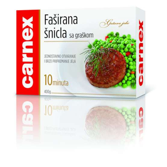 Grašak sa faširanom šniclom CARNEX 400g