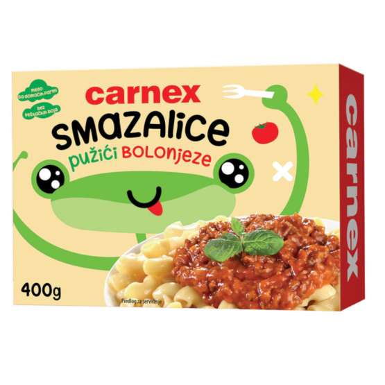 Smazalica pužići CARNEX 400g