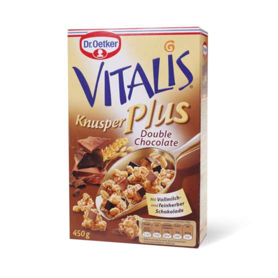 Muslivitalis Krispi plus 2 vrste čokolade 450g