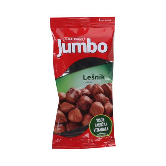 Lešnik JUMBO sirovo jezgro 75g