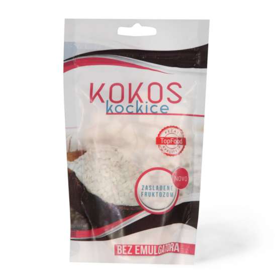 Kokos kockice TOP FOOD 100g