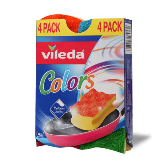 Sundjer VILEDA Puractive color 3+1