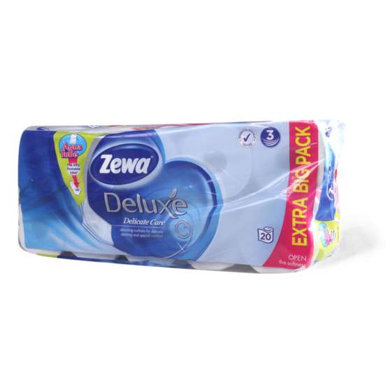 Toalet papir ZEWA Deluxe Pure White 20