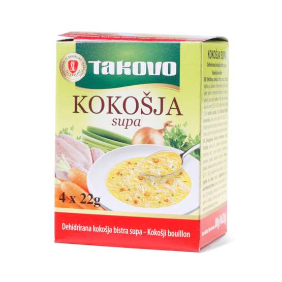 Kokošija kocka TAKOVO 4x22g