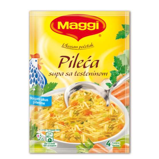 Pileća supa MAGGI sa rezancima 50g