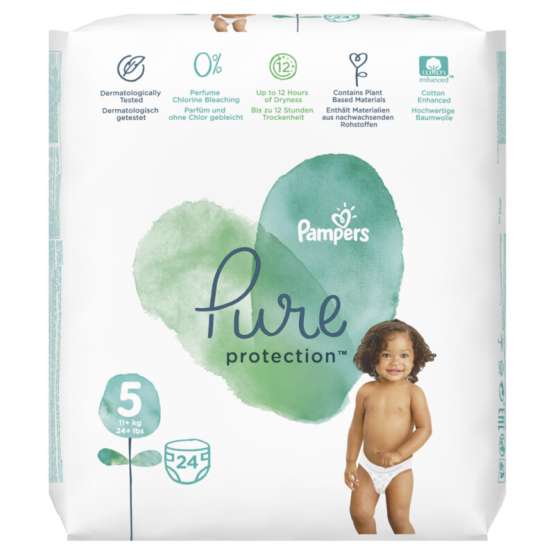 Pelene za decu PAMPERS Pure S5 VP 24