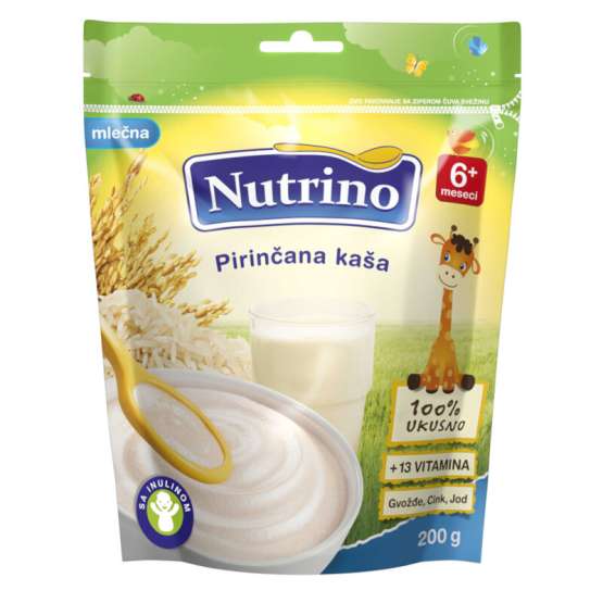 Mlečna kaša NUTRINO pirinač 200g